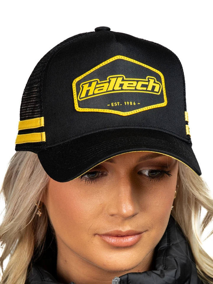 HALTECH HT-301004 SNAP BACK CAP STRIPED TRUCKER