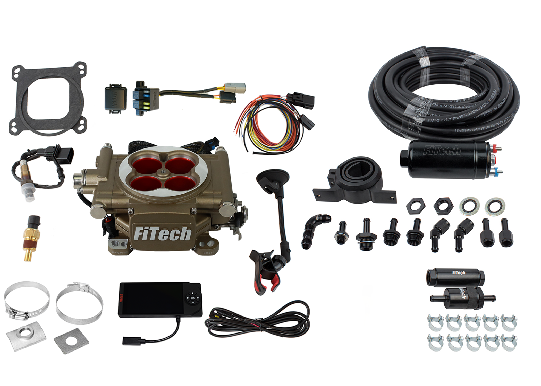 FITECH 31003 GO STREET 150-400HP EFI SYSTEM WITH INLINE FUEL DELIVERY
