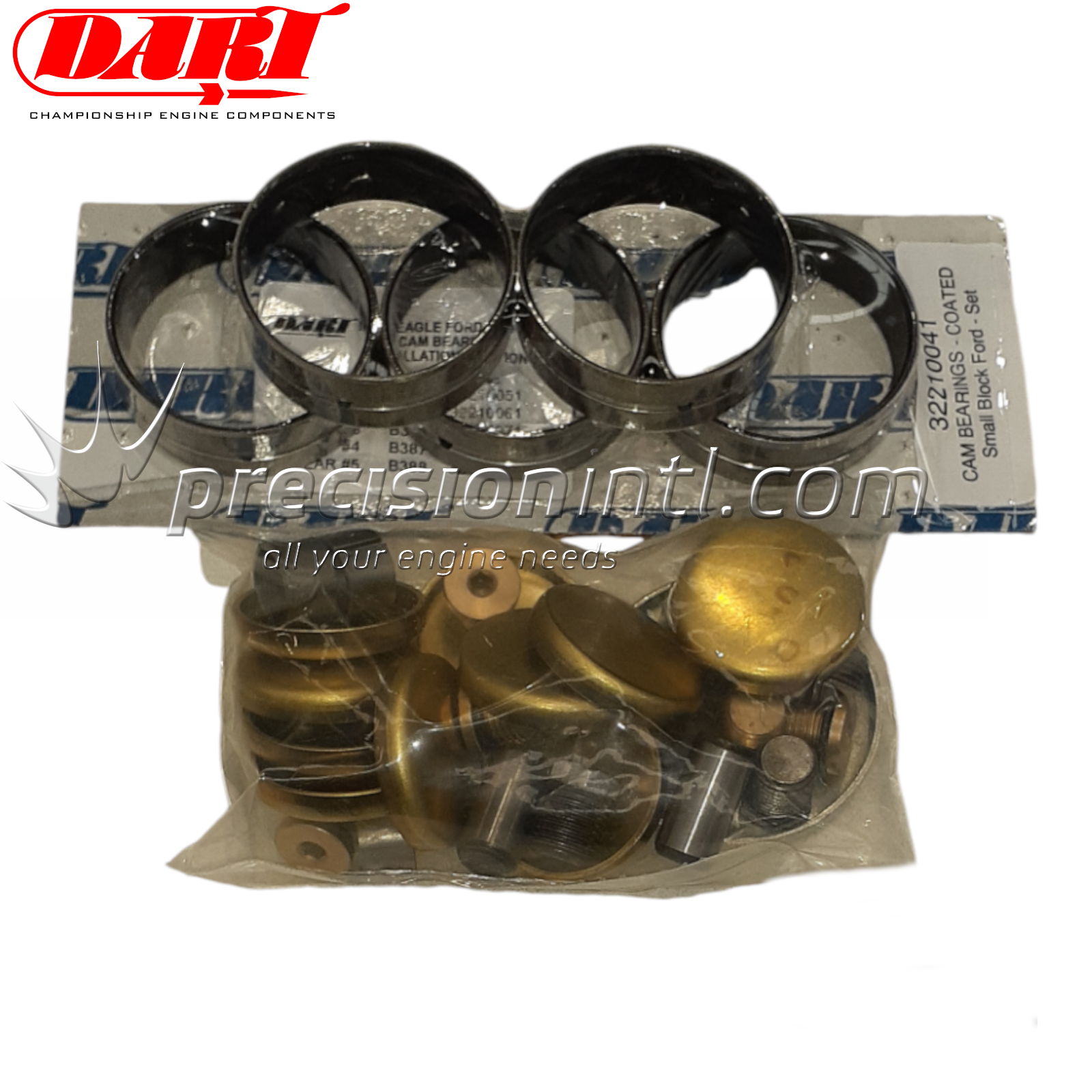 DART 32000042 SB FORD GEN 2 SHP BLOCK PARTS KIT INCL CAM BEARINGS