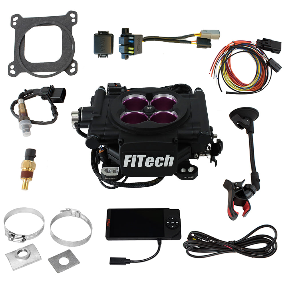 FITECH 30008 MEAN STREET 200-800HP SELF TUNING EFI SYSTEM MATTE BLACK