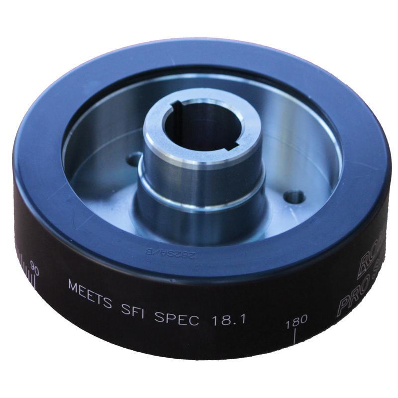 ROMAC A0202SA/B CHEV 283-350 BALANCER BLOWN APL 6 BOLT D/KEY