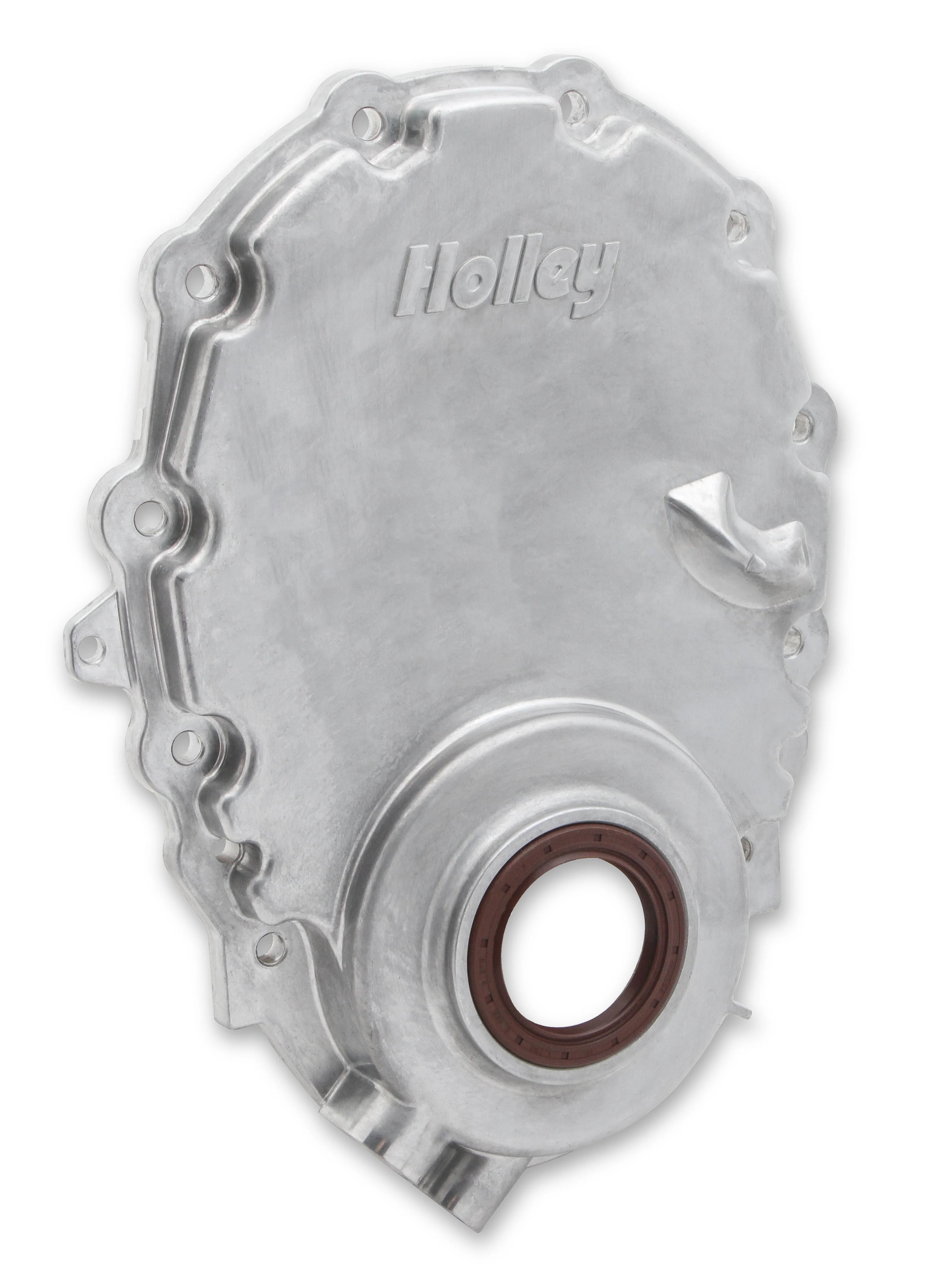 HOLLEY 21-152 CHEV SB VORTEC TIMING CHAIN COVER WITH CRANK SENSOR NATU
