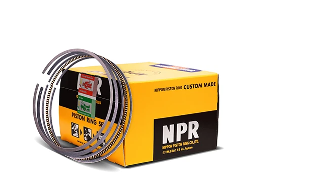 NPR 20-GNHD4075K8 075 STEEL NITRIDE TOP NAPIER 2ND PISTON RING SET I-4