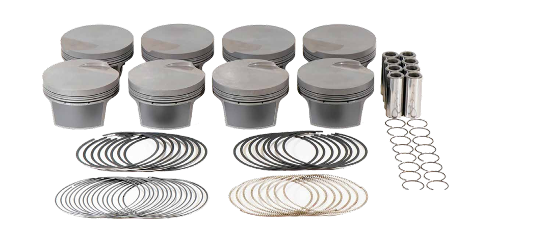 MAHLE 930252130 030 FORGED PISTON SET FORD CLEVELAND 393 INCL 1 x 1 x