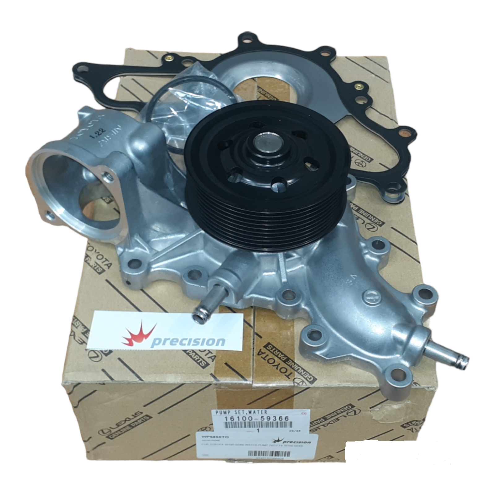 TOYOTA 16100-59366 WATER PUMP FOR 1VD-FTV