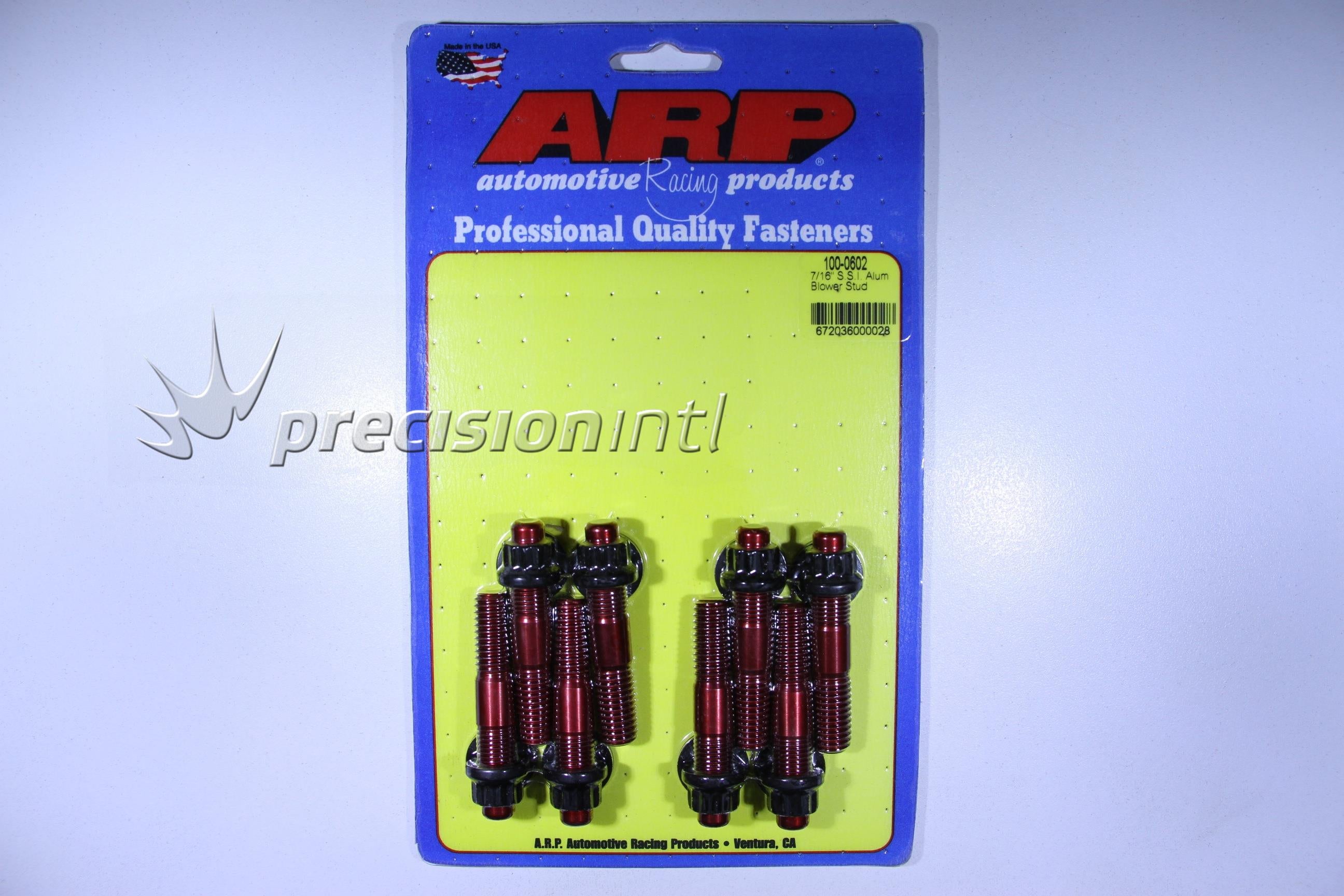 ARP 100-0602 BLOWER STUD KIT 7/16 X 2.5" BREAK-AWAY BLOWER STUDS
