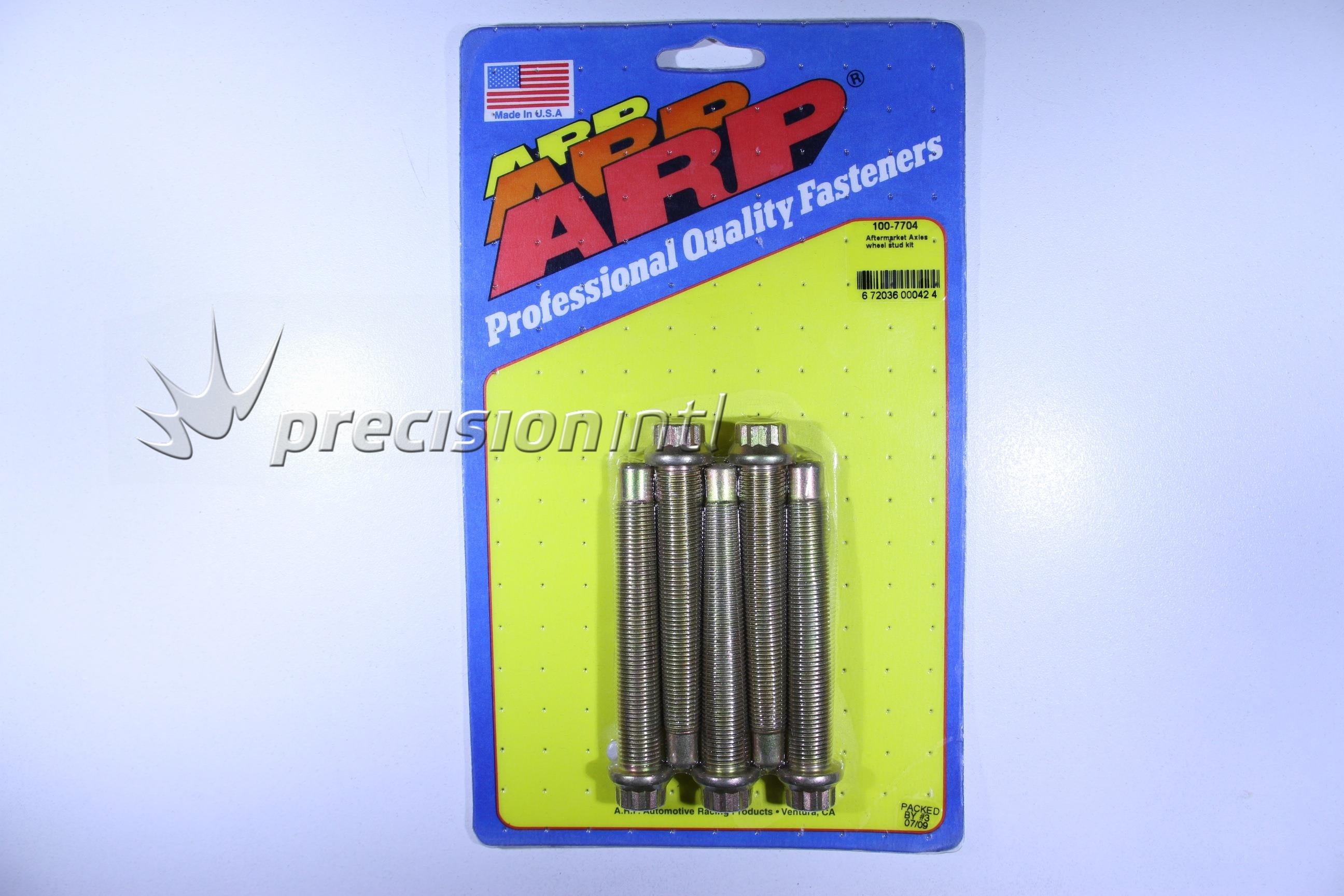 ARP 100-7704 12PT WHEEL STUDS 1/2"-20 5PK SUITS AFTERMARKET AXLES