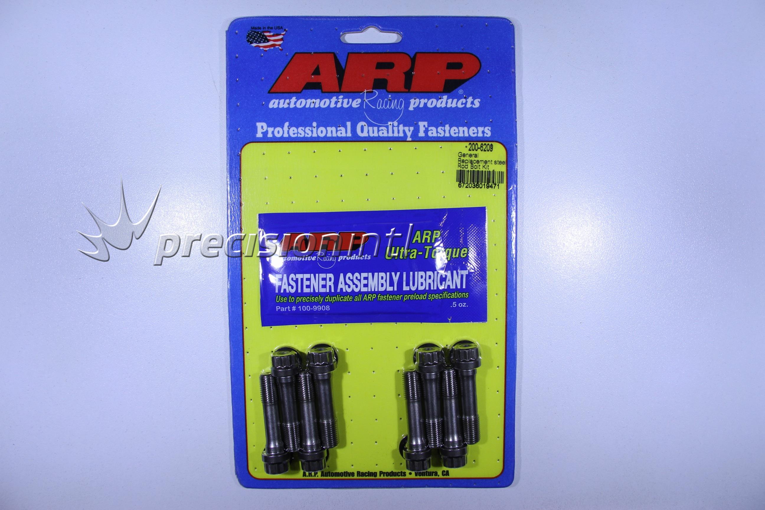 ARP 200-6209 2000 ROD BOLT SET 3/8X1.6 8PK GENERAL REPLACEMENT , STEEL