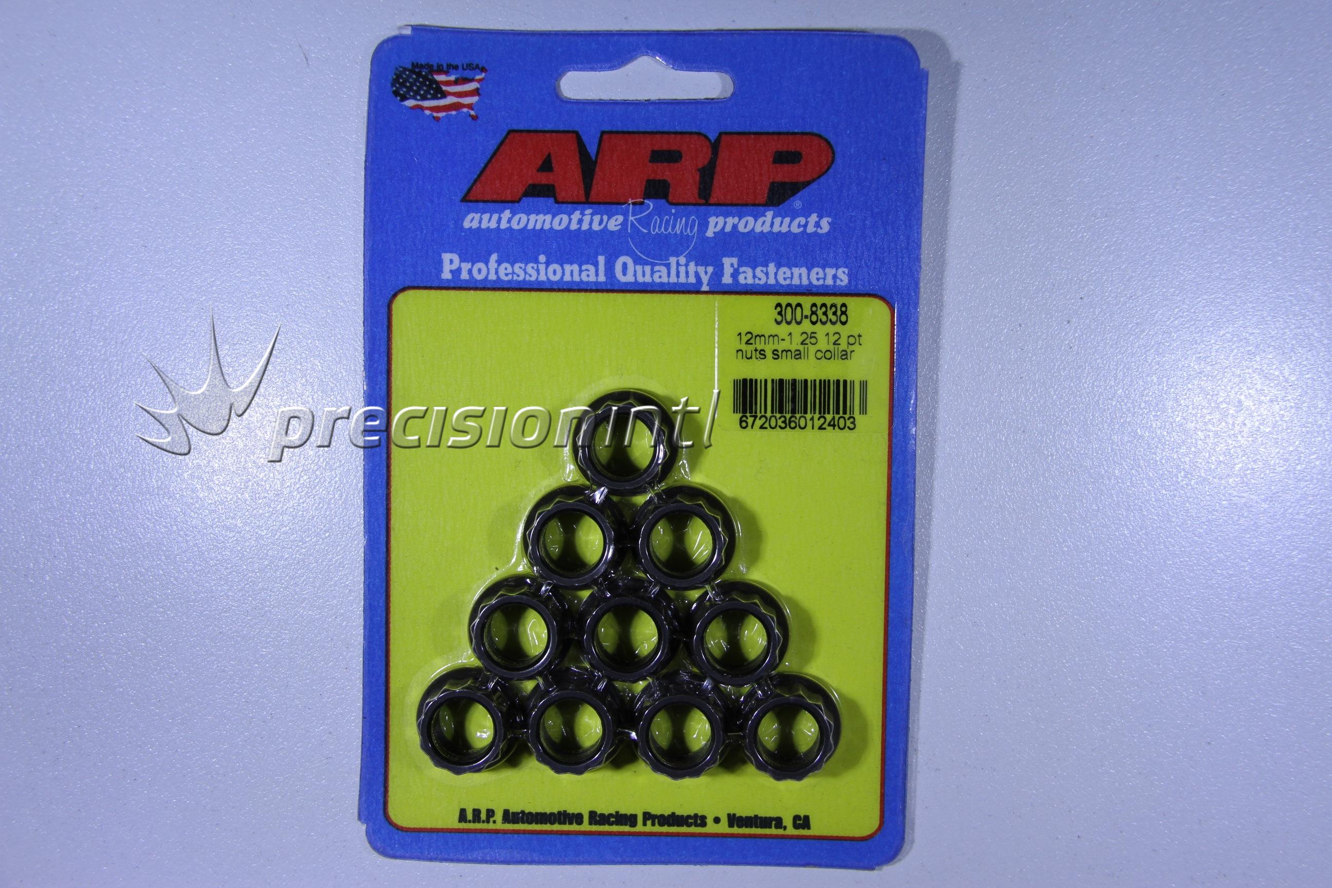 ARP 300-8338 12-PT NUTS M12 x 1.25 10 PACK USE 14MM SOCKET