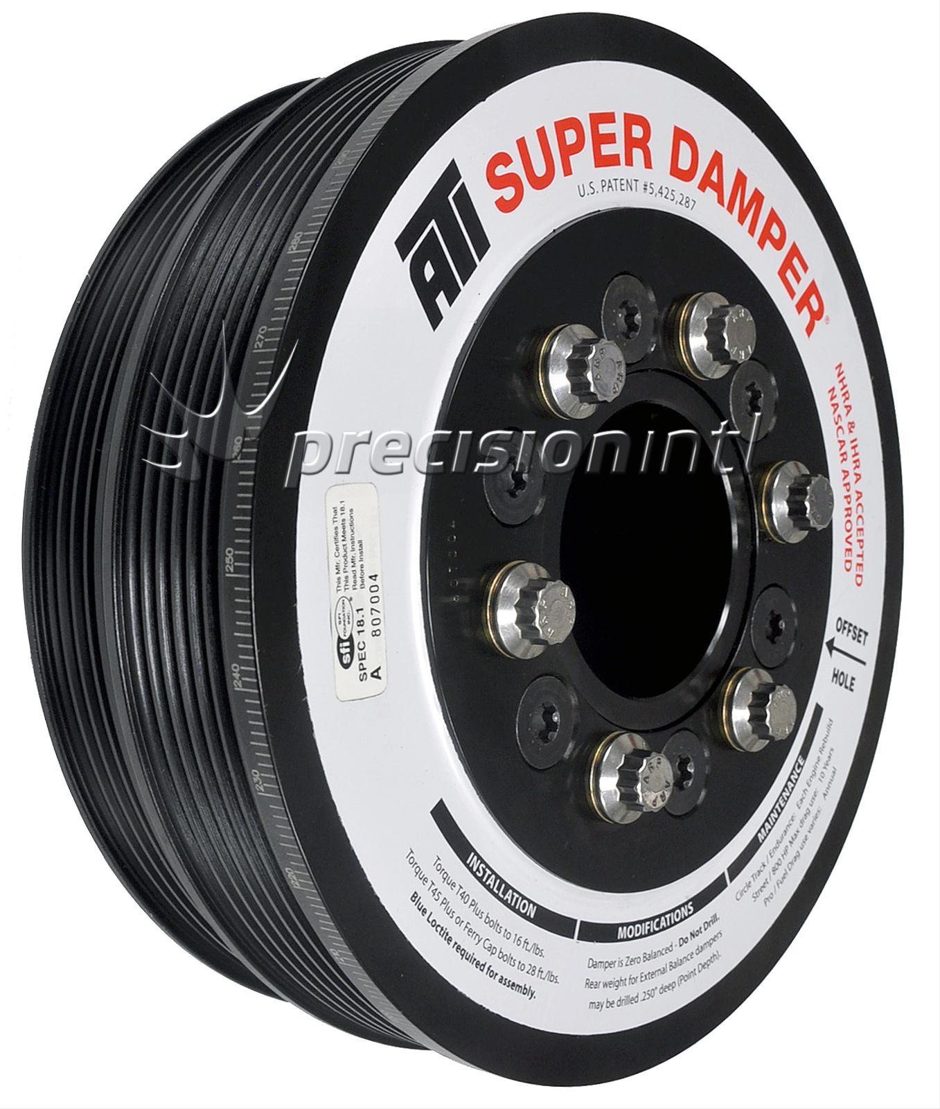 ATI 918853 SFI SUPER HARMONIC BALANCER CHEV LS SUITS BLOWER