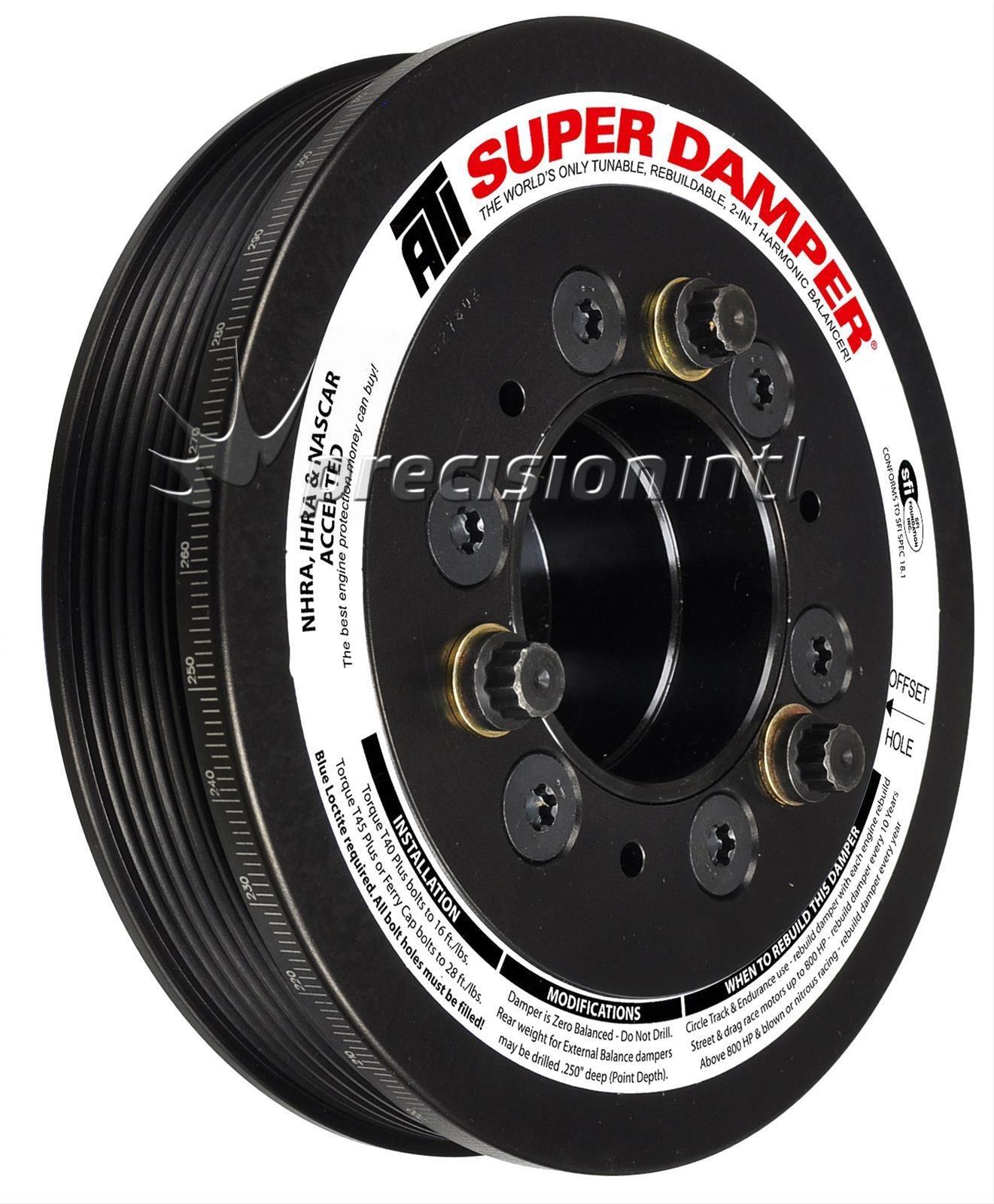 ATI 918855 SFI SUPER HARMONIC BALANCER CHEV LS 6.78" OD -10% UD
