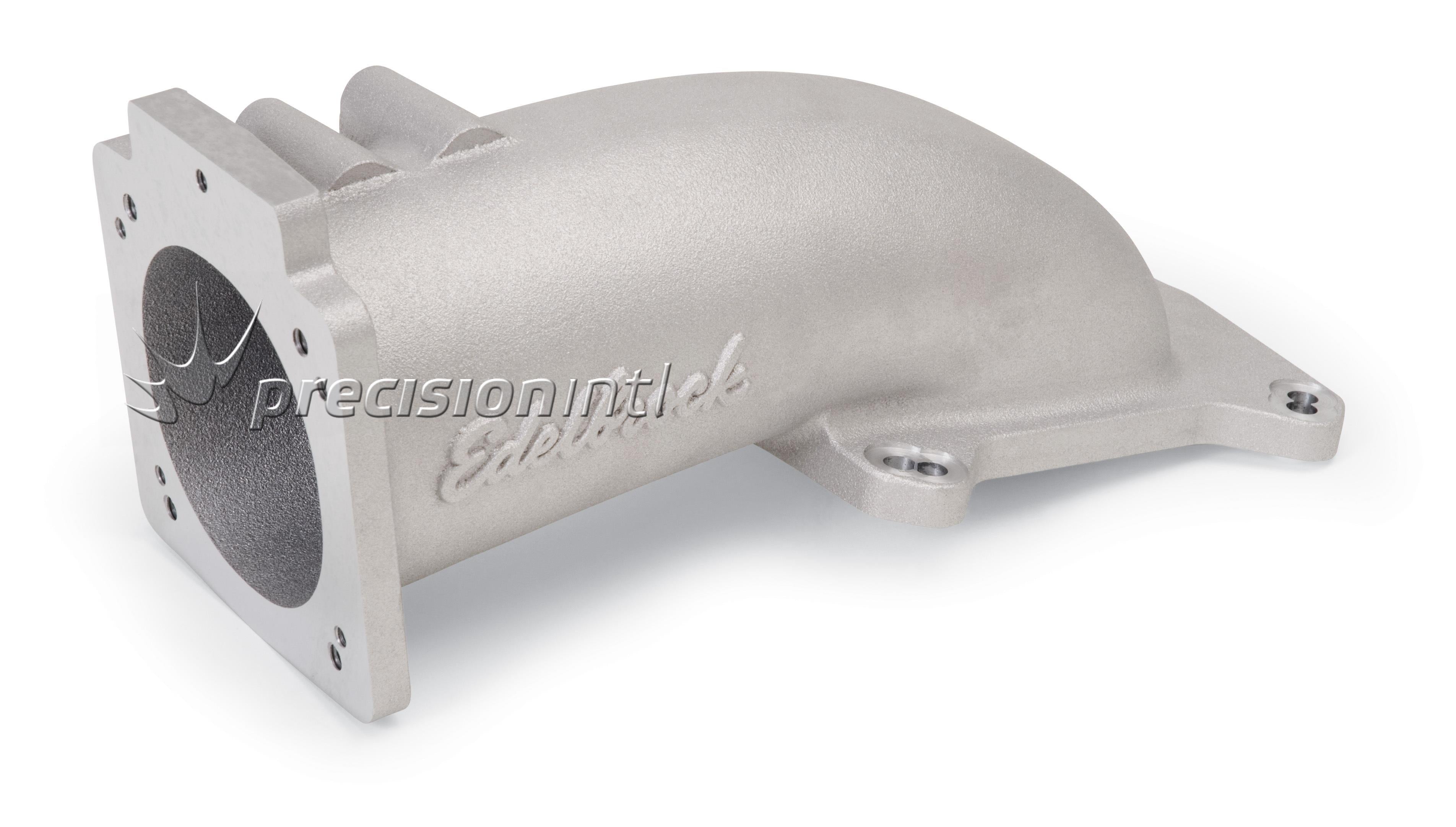 EDELBROCK 3847 THROTTLE BODY INTAKE ELBOW ULTRA LOW 90MM SATIN FINISH