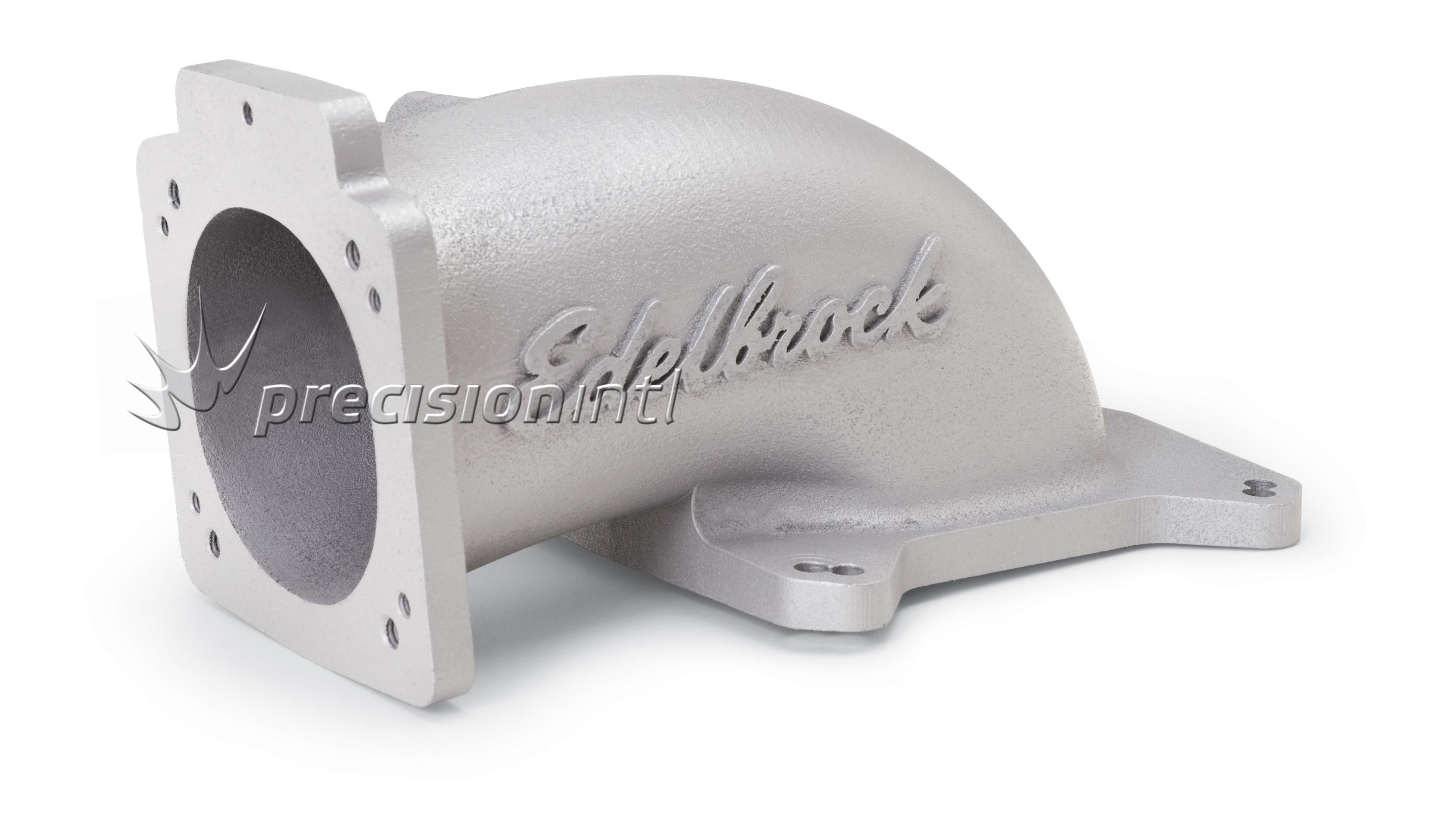 EDELBROCK 3848 INTAKE ELBOW LOW PROFILE 90MM SUITS PRO-FLO XT T/BODY