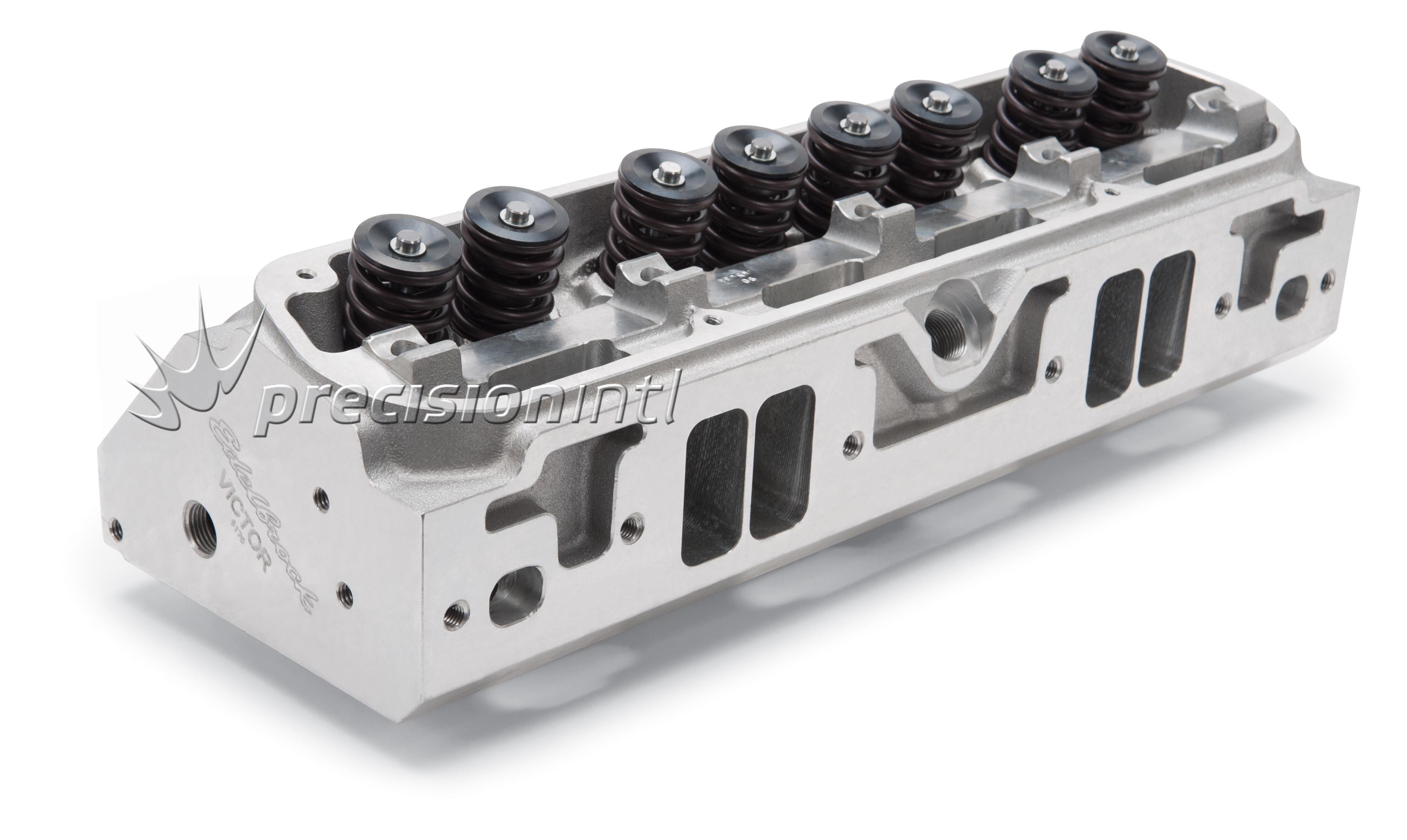 EDELBROCK 61729 VICTOR CYLINDER HEAD COMPLETE EACH CHRYSLER 318-360 SO