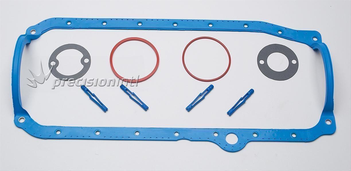 FEL-PRO SFLOS34500R SUMP GASKET SET 1 PIECE RUBBER CHEV 305 350 V8 198