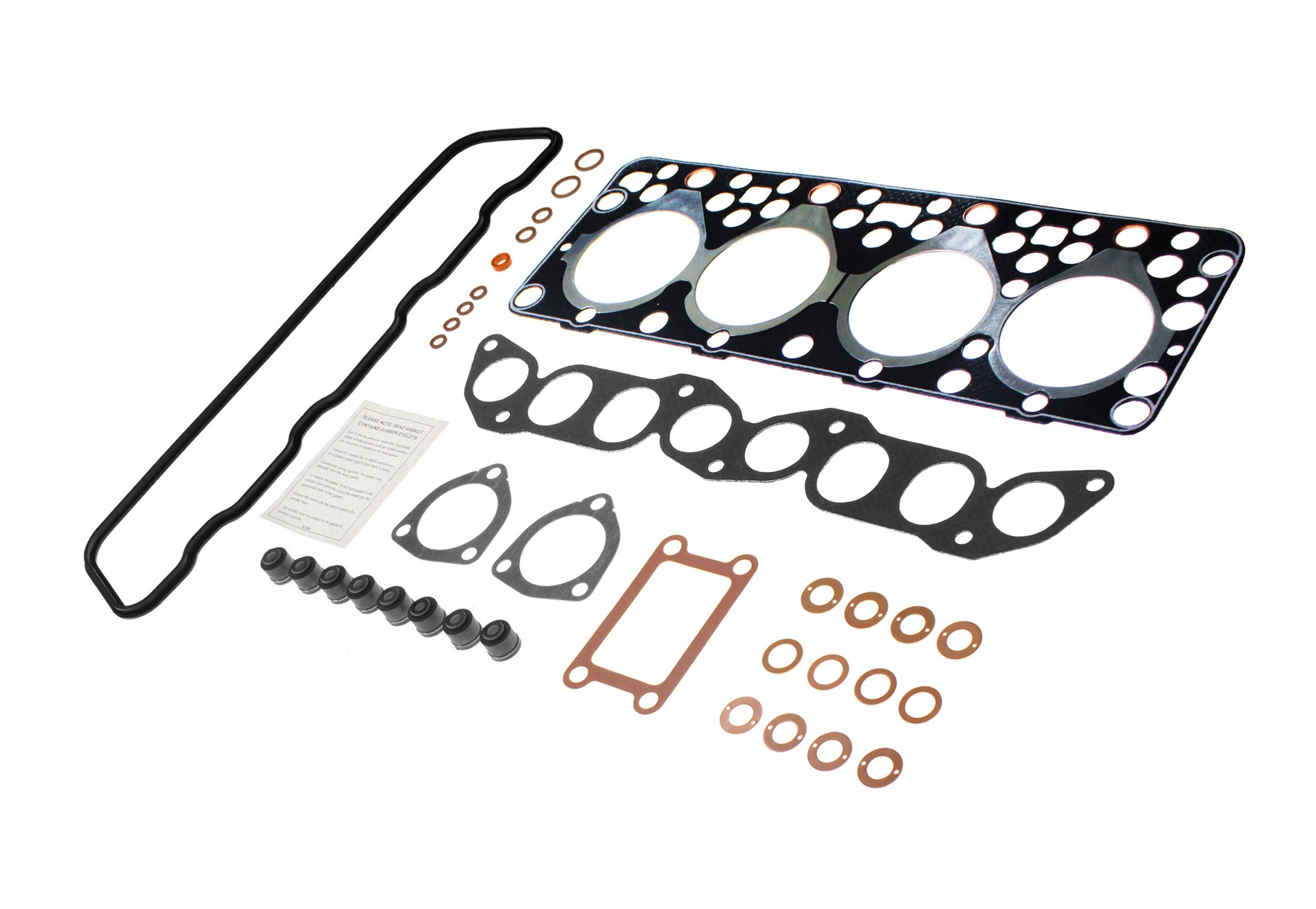 DURAPRO GSDM290D VALVE REGRIND GASKET SET NISSAN SD22 DIESEL 720 URVAN