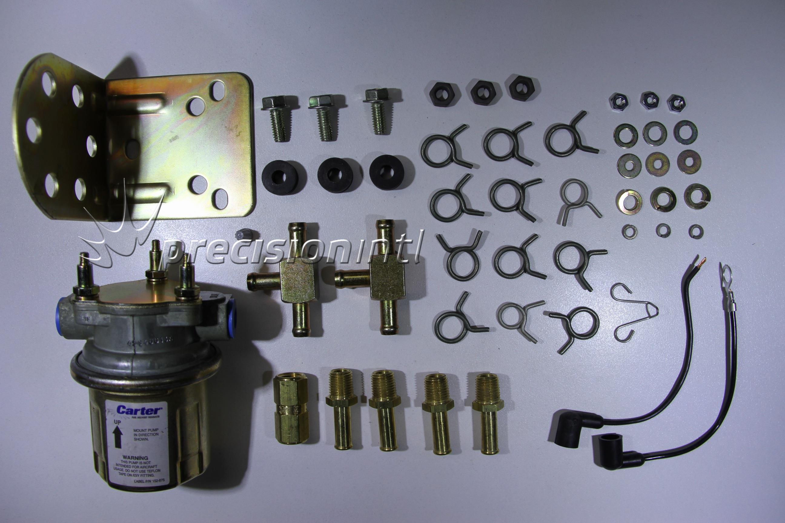 CARTER GP4602RV ROTARY FUEL PUMP ELECTRIC 12V 72GPH 8PSI FLOW CHECK VA