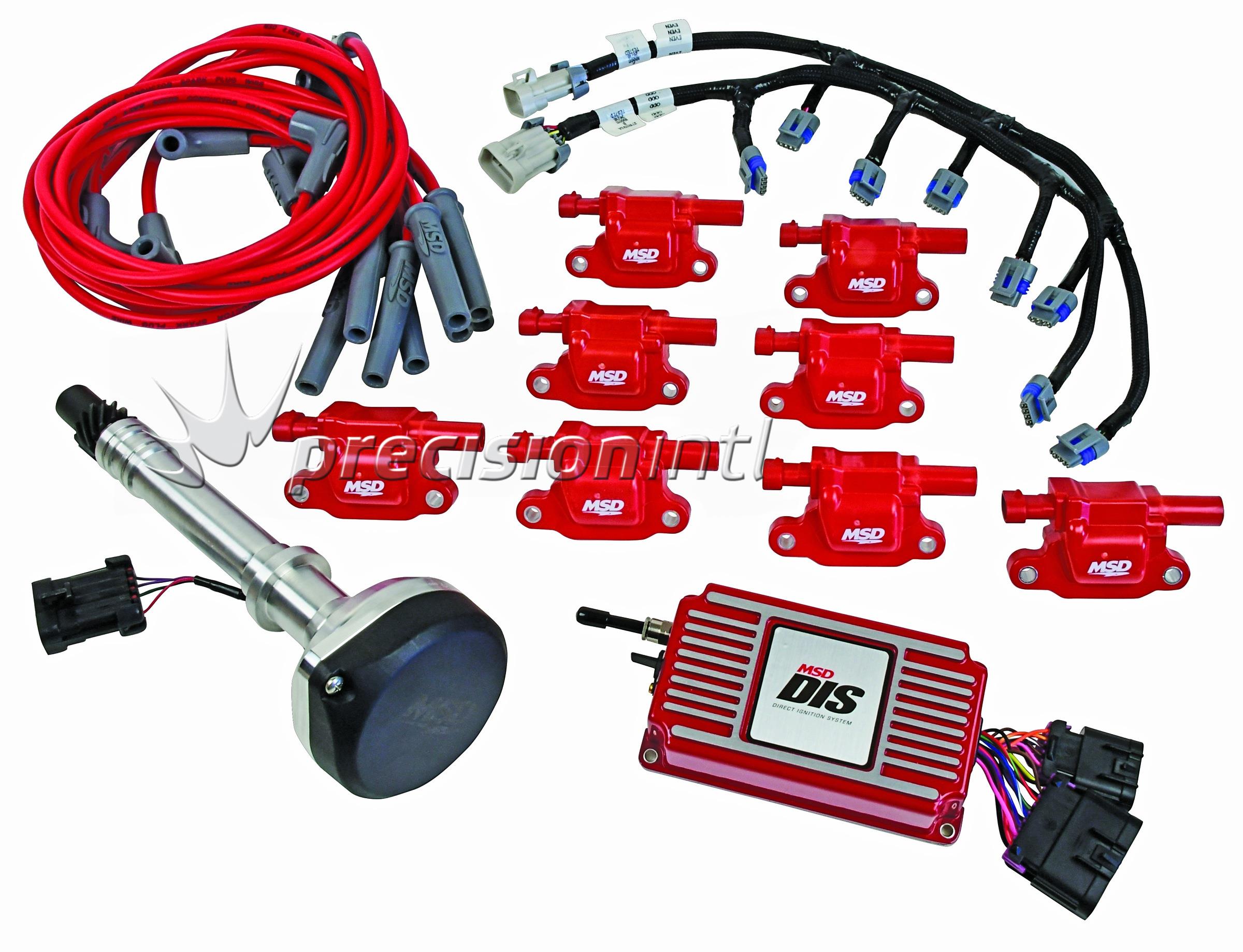 MSD 60153 COIL ON PLUG CONVERSION KIT 351W RED