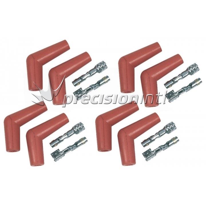 MSD 8853 PRO RACE HIGH TEMP BOOTS 115 INC TERMINALS SET OF 8