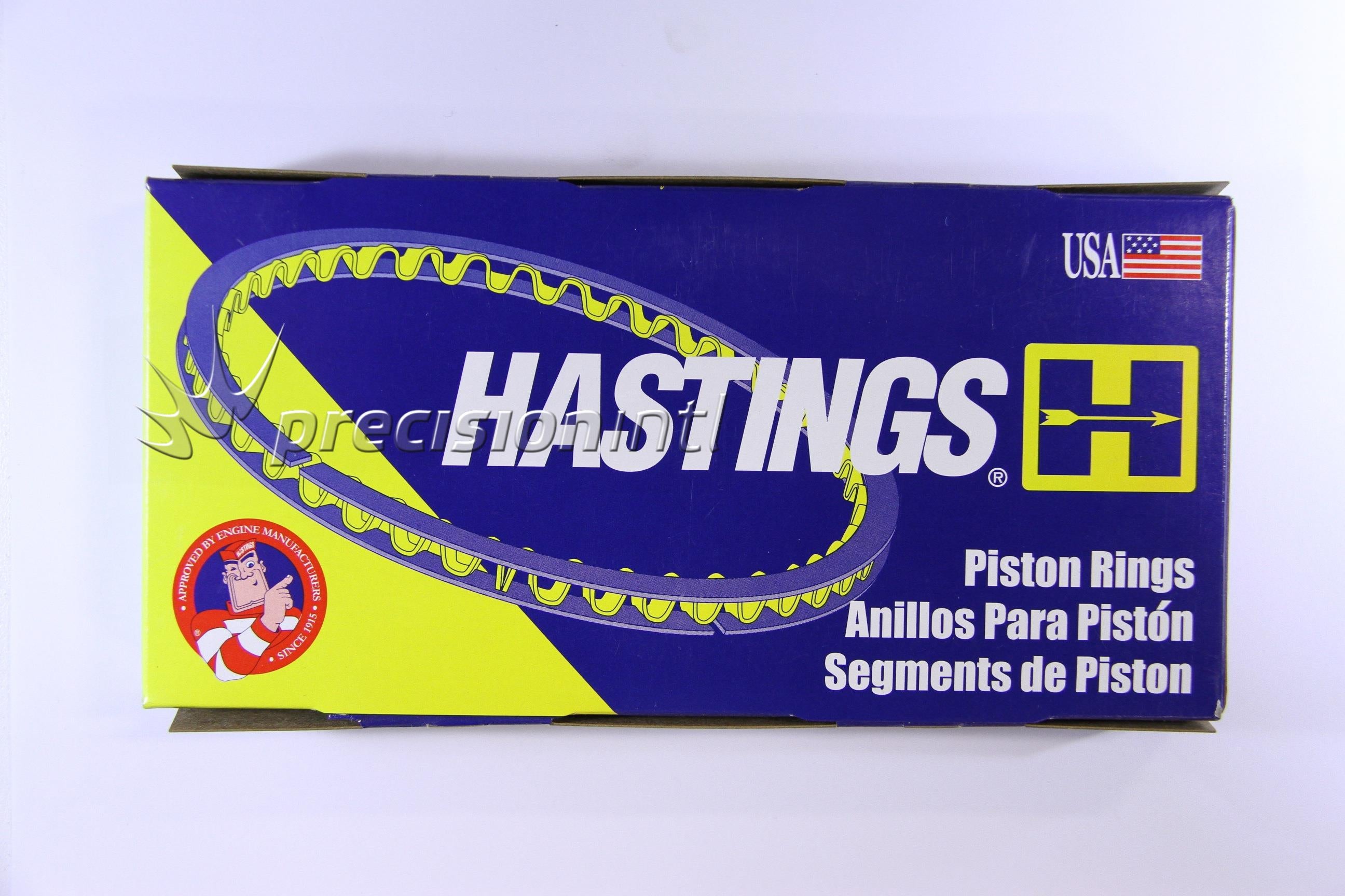 HASTINGS 668060 060 CAST RINGS CHEV 292 6CYL I-3.875-0.060-3/32-3/32-3