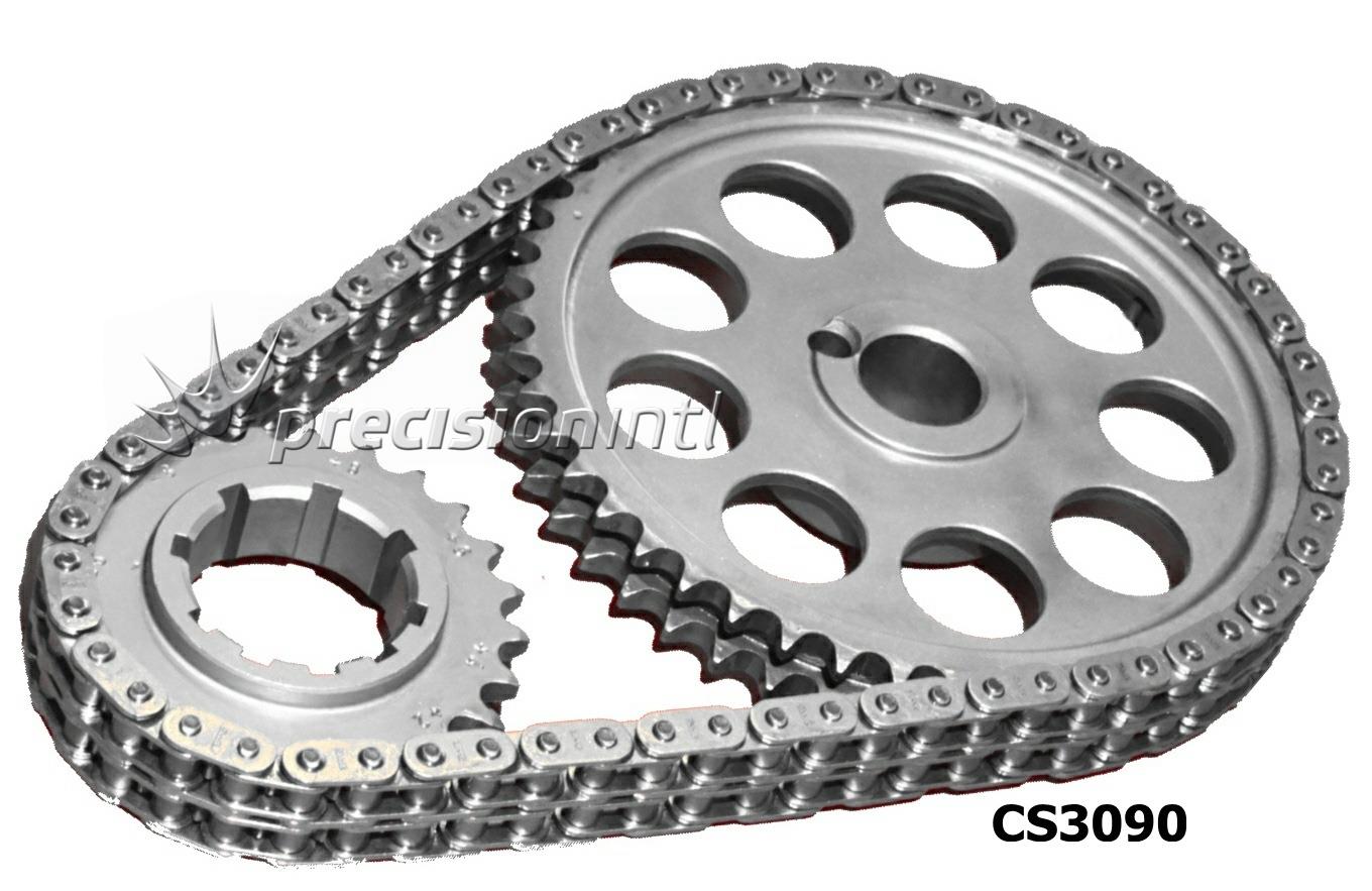 ROLLMASTER CS3090 GOLD SERIES TIMING SET FORD 351C H/PERF STEEL DUAL R