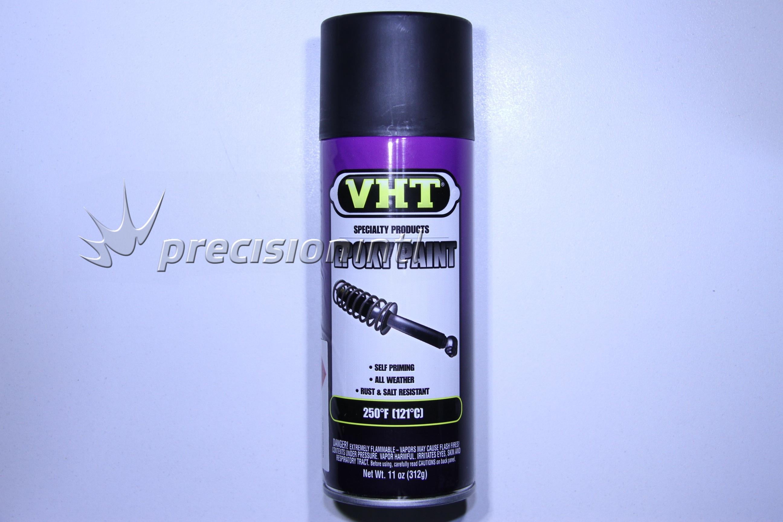 High Temp Spray Paint VHT SP652 Satin Black Epoxy All Weather Paint Can ...