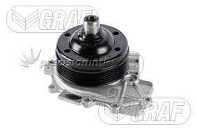 GRAF PA1284 WATER PUMP MERCEDES OM651.955-57 SPRINTER 313/316CDI OE #6