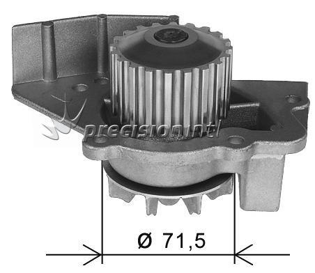 GRAF PA747 WATER PUMP CITROEN PEUGEOT DW10ATED/TD C5/306/406HDi TURBO